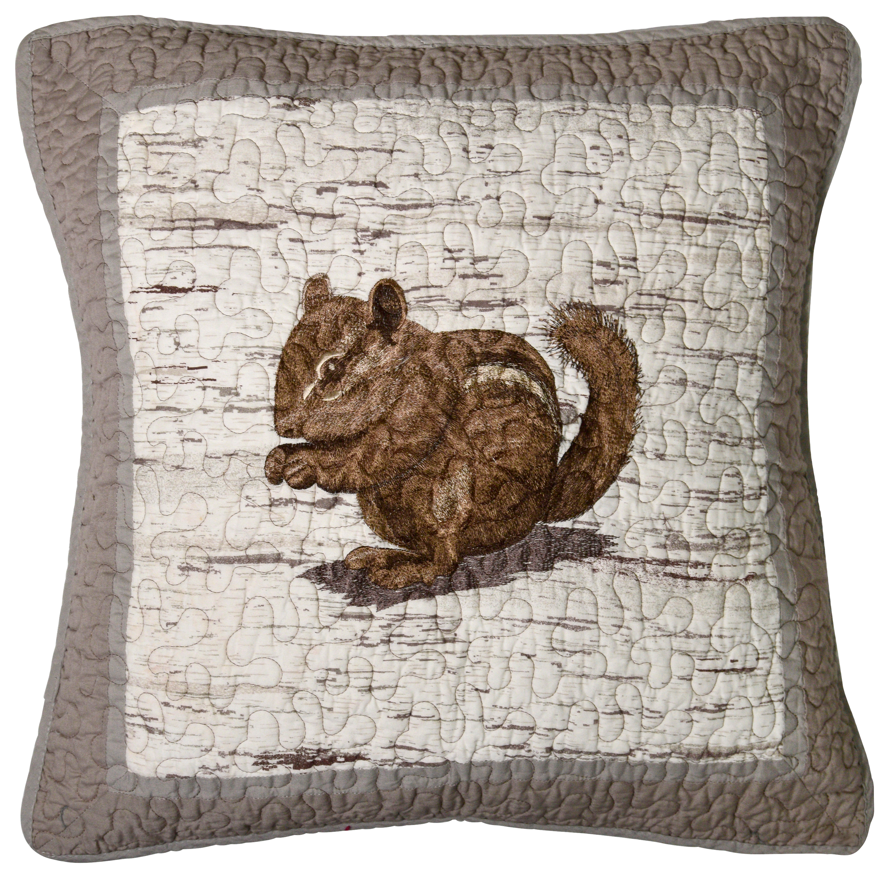 Donna Sharp Birch Forest Bedding Collection Chipmunk Pillow | Cabela's